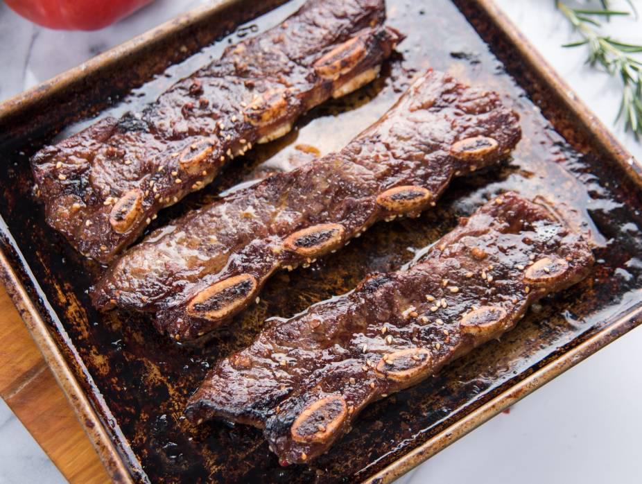 100% Grass fed Flanken/Korean Style Short Ribs 100% Grass fed Flanken/Korean Style Short Ribs
